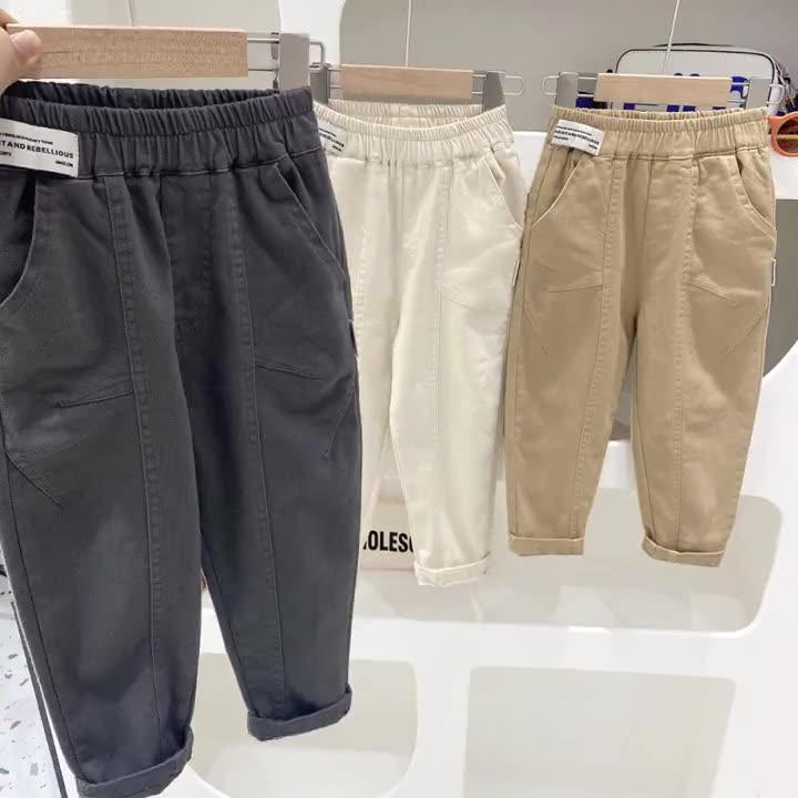 y075 – Boy trousers Korean trendy – Young Baby
